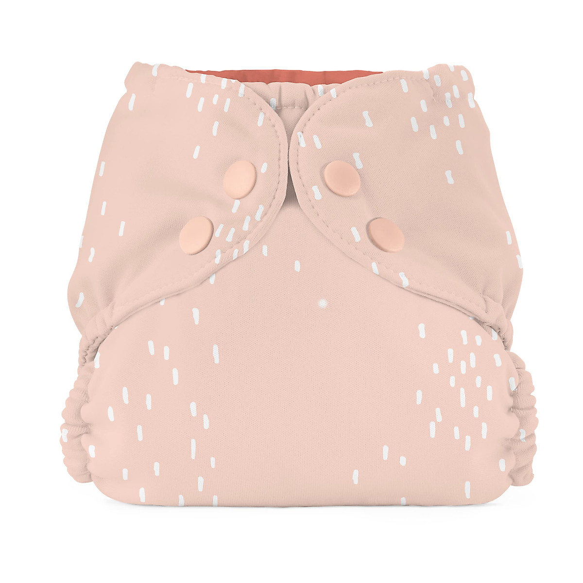 Esembly Cloth Diaper Inner (3 Pack) and Waterproof Cloth Diaper Outer Cover (Confetti), Size 1 - with Everyday Balm Diaper Cream (4 oz) - Overnight Diapers Set for Babies