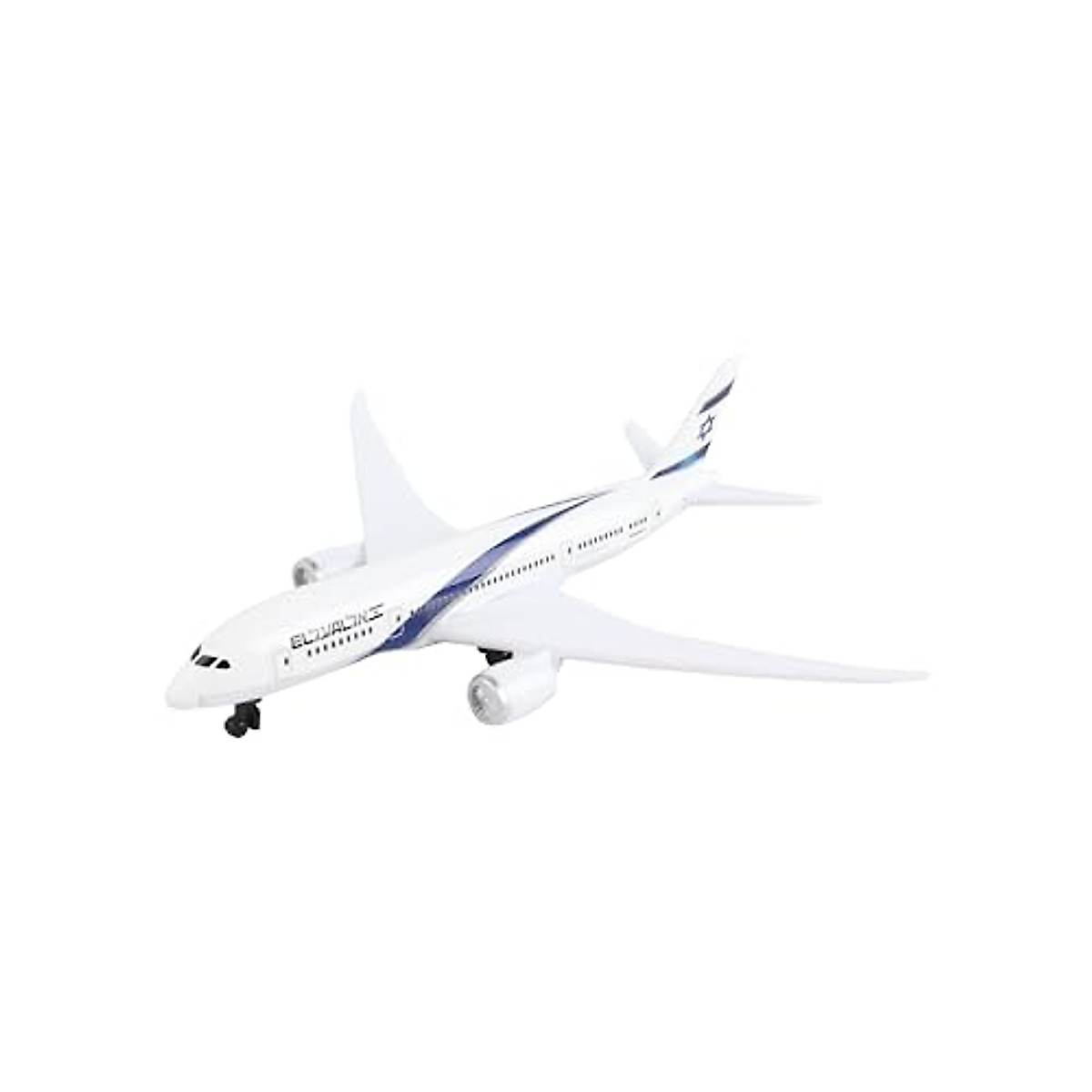Daron Toy Airplane – El Al – Die-Cast Metal Model Airplane Toy with Plastic Parts for Kids Ages 3+