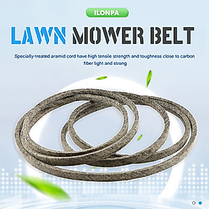 1/2 x 109 Lawn Mower Cutting Deck Belt for Cub Cadet 754-04045 954-04045 112-5800, Made with Aramid Cord Belt