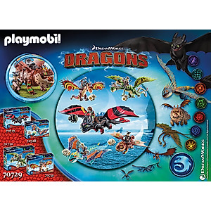Playmobil Dragon Racing: Fishlegs and Meatlug