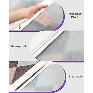 Clear Garment Bags for Hanging Clothes 12 Packs Suit Bags for Closet Storage Hanging Clothes Plastic Garment Bags Dress Bag for Suits, Coats 24'' x 40''