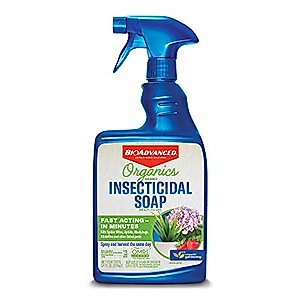 BioAdvanced Organics Brand Insecticidal Soap, Ready-to-Use, 24 oz