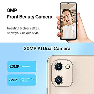 UMIDIGI F3 SE Smartphone (4GB + 128GB) Unlocked Cell Phone, 6.7'' Screen Phone and 20MP AI Camera Cell Phone, 5150mAh Battery Android 11 Unlocked Android Phone Global Version…