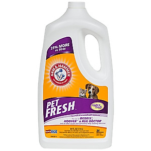 Arm & Hammer Pet Fresh Carpet and Upholstery Cleaner for Deep Clean Machines, 64 oz