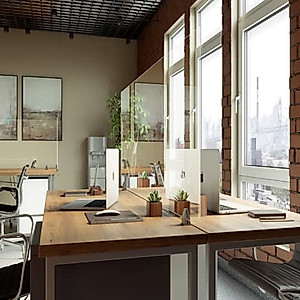 Plexiglass Table Top Sneeze Guard – Desk Divider for Students, Office, Transactions – Acrylic Shield | (24" x 36")