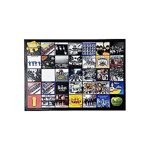 Beatles Album Collage (1000 Piece Jigsaw Puzzle)