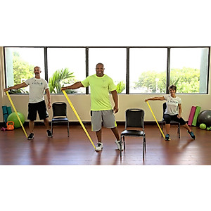 Exercise for Seniors DVD Program- 3 Senior exercise DVDs + Resistance Band. Demonstrated both as standing and chair exercise you choose what is best for you. Fun, easy to follow, go at your own pace.
