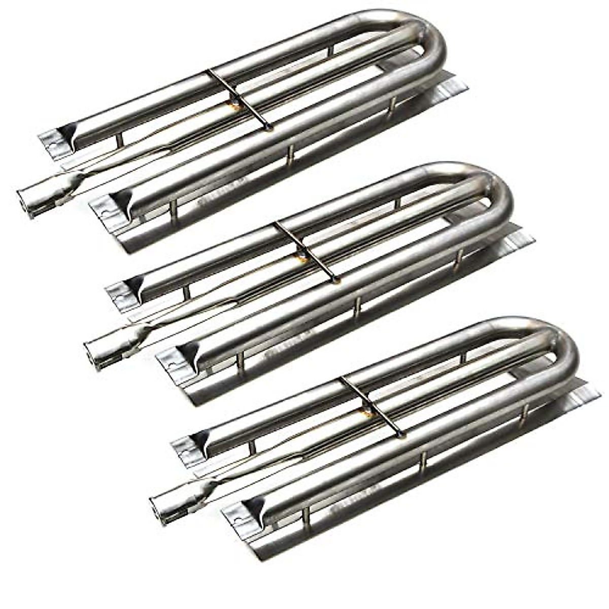 Direct Store Parts DA108 (3-Pack) Stainless Steel Burner Replacement for Viking Gas Grill (3)