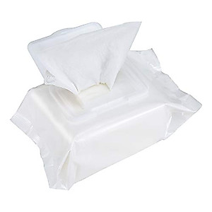 Martha Stewart for Pets Lemongrass Verbena Cat Wipes | Hypoallergenic Cat Bath Wipes, 100 Count | Easy and Effective Way to Clean your Cat Without A Bath