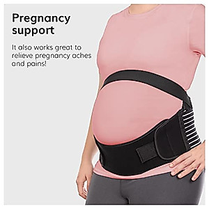 BraceAbility Obesity Belt Stomach Holder - Plus Size Men and Women's Big Belly Support Band Girdle for Hanging Stomach, Pendulous Abdominal Support, Lower Tummy Fat Lifter Pannus Sling (XL)