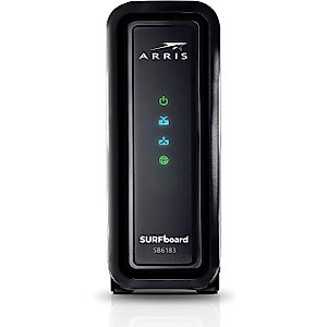 ARRIS® Surfboard® SB6183 Cable Modem, White (Renewed)