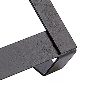 Chaotai Over The Door Hanging Rack 5 Hooks for Towel Hat Hanger Rack Strong Home Accessories Living om Durable Organizer Holder Iron Hanging(Black)