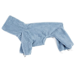 Esobo Dog Apparel Autumn Winter Soft Plush Cotton Dog Coats Pullover extra turtleneck Dog Pajamas Jumpsuit Outfit Clothes for Small Medium Large Dogs