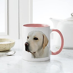 CafePress Yellow Lab Head Mug Ceramic Coffee Mug, Tea Cup 11 oz