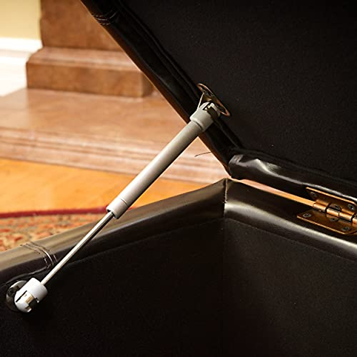 Christopher Knight Home Richmond Bonded Leather Storage Ottoman, Espresso