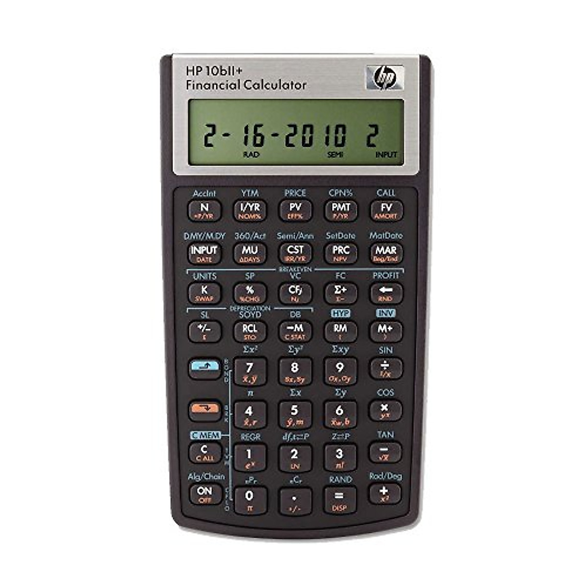 HP 10bII+ Financial Calculator (NW239AA) Pack of 2