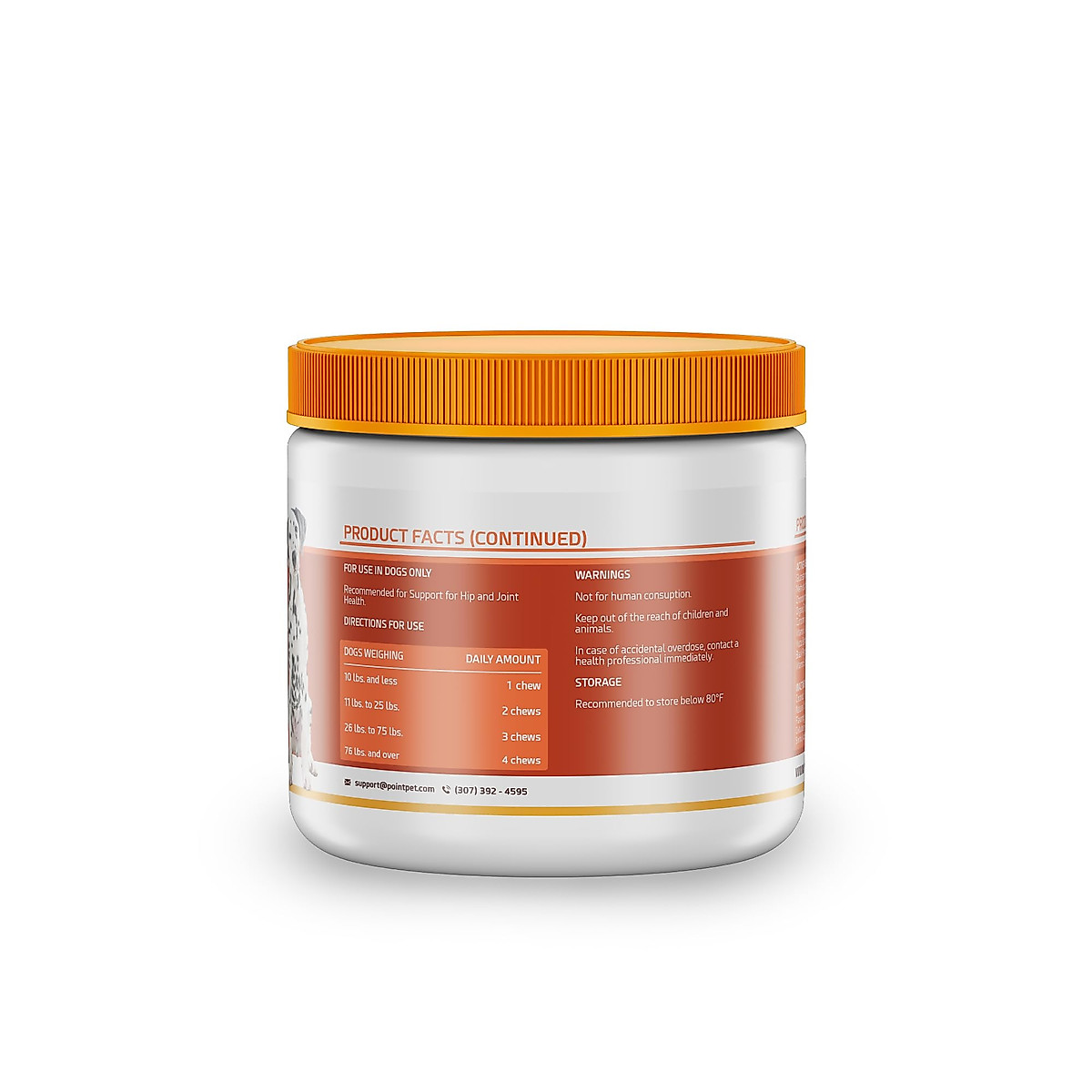 PointPet Advanced Glucosamine Hip and Joint Supplement for Dogs, 90 Count - Soft Chews - Dog Joint Health Chews - Chews with Chondroitin Turmeric, Omega 3