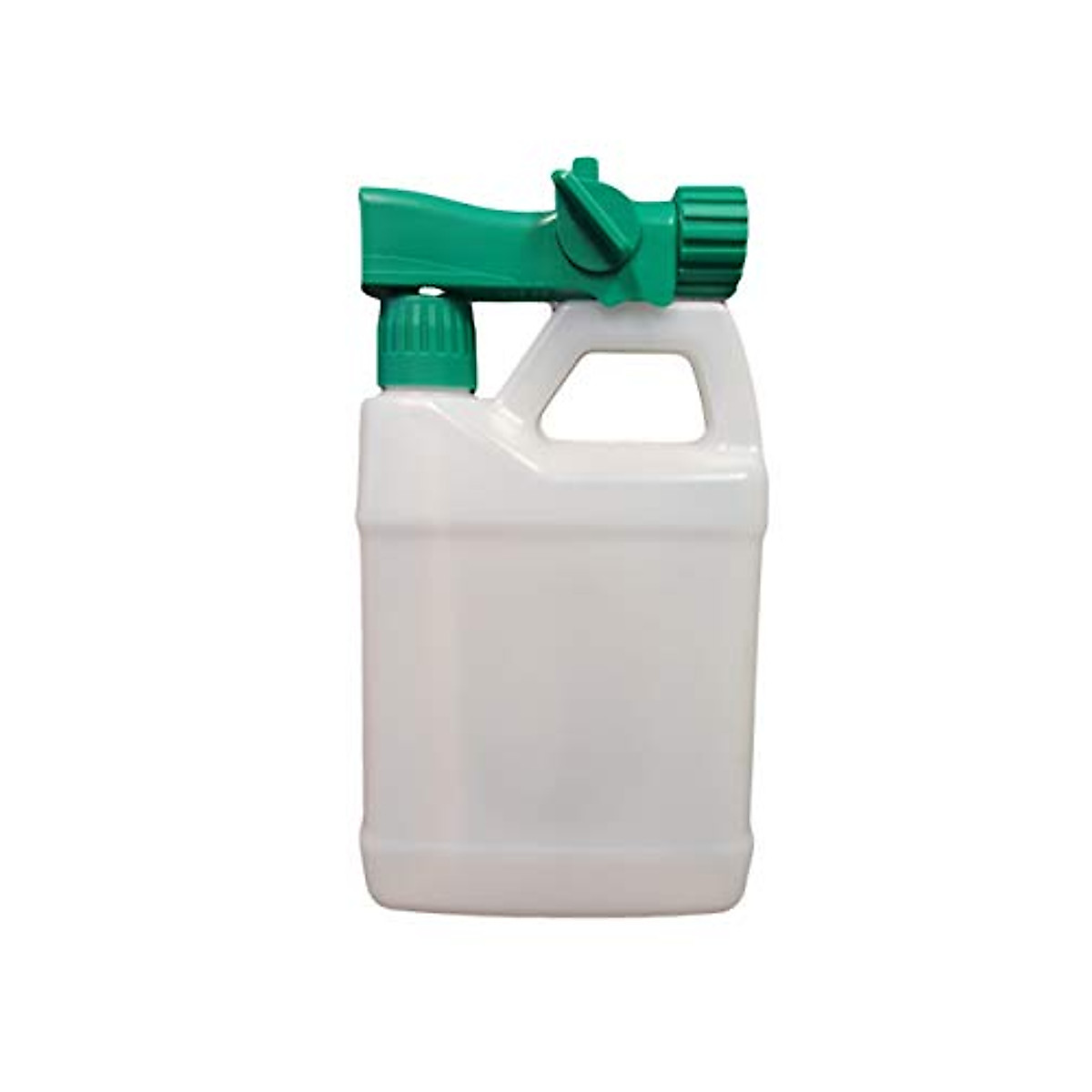 Multi-Use Lawn Hose-End Sprayer 32oz (Pack of 2) Empty Refillable Bottle (Natural, Clear), 30:1 Sprayer, Reusable - Best for Fertilizer, pesticides, herbicides, car wash and Any Other Outdoor Liquid