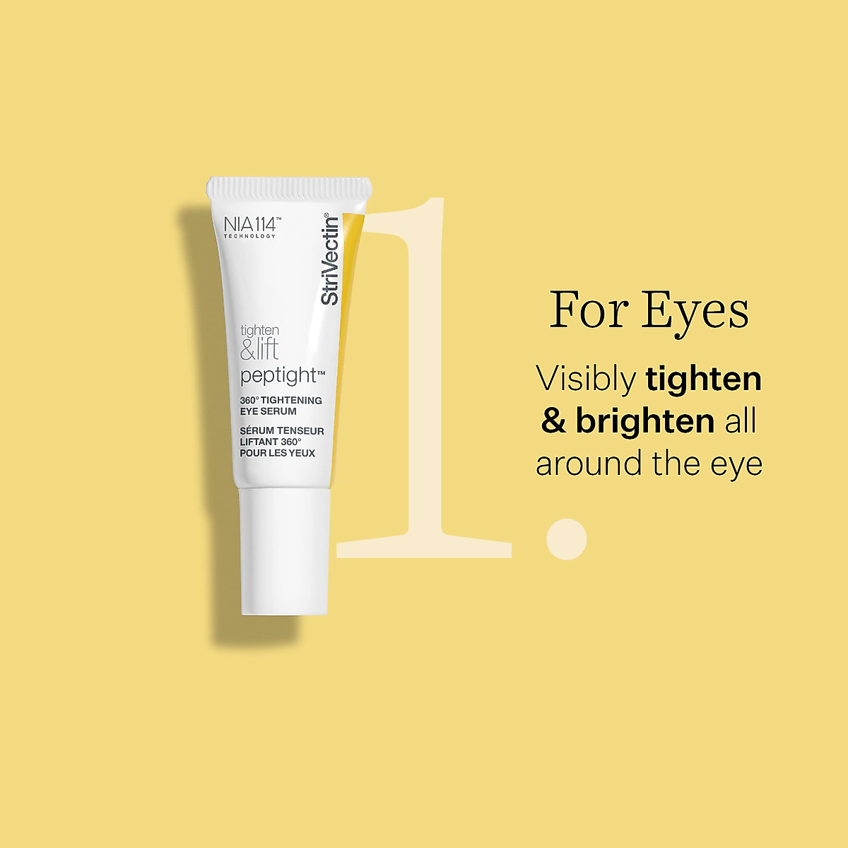 StriVectin Power Starters Tighten & Lift Trio for Face, Eye and Neck, with Niacin and Vitamin B3, Full-Size Routine , 3 Count (Pack of 1)