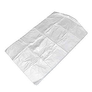 Garment Bags：Cabilock 50 pcs 60 x 100cm Clear Garment Bag Clothing Cover Hanging Clothes Suit Dress Jacket Cover Dry Cleaning Bags for Clothes, Home Storage, Travel
