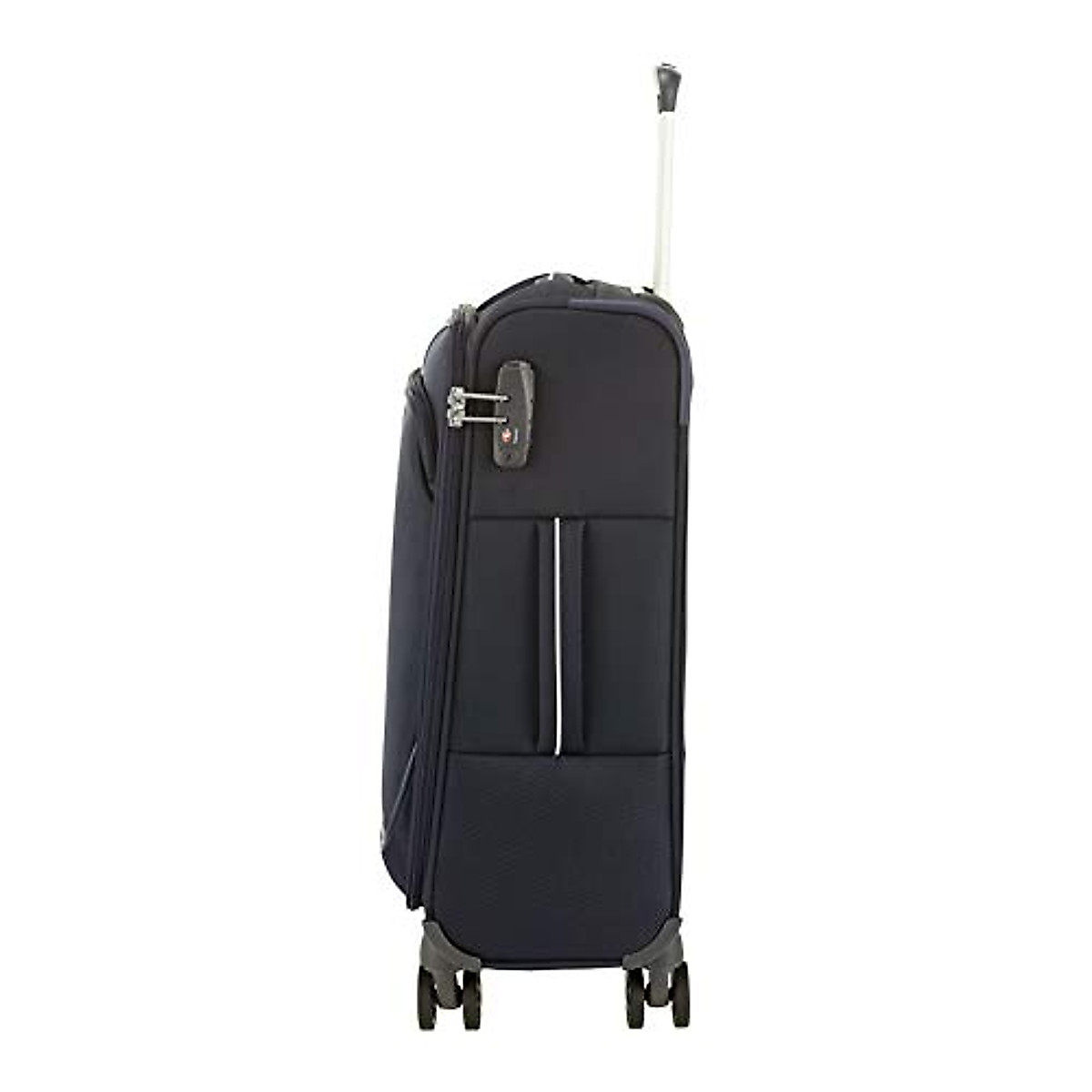 Samsonite Hand Luggage, Blue (Dark Blue), Spinner S, Lenght: 40 cm (55 cm-40 L)