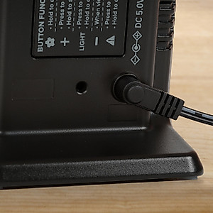 La Crosse Technology Digital Multi-Color Wireless Forecast Station, Black