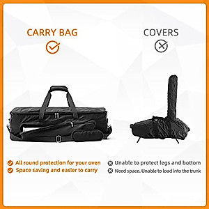 NOELIFE Carry Bag for Ooni Karu 12, Carrying Case for Ooni 12 Multi-Fuel Outdoor Wood Fired and Gas Pizza Oven Accessories (Bag Only)