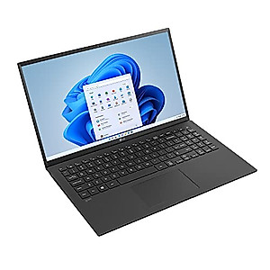 LG Gram 15Z95P Laptop 15.6" Ultra-Lightweight, IPS, FHD (1920 x 1080), Intel CORE i7, 16GB RAM, 512GB SSD, Windows 11 Home, 80Wh Battery, Alexa Built-in, 2X USB-C, HDMI, USB-A – Black
