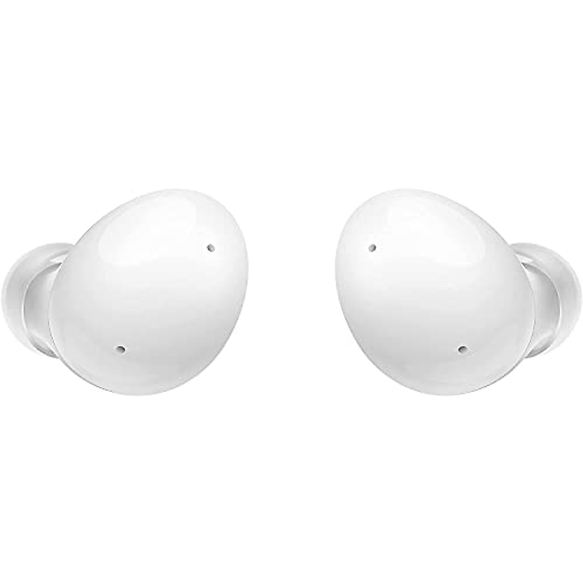 SAMSUNG Galaxy Buds 2, Bluetooth Earbuds, True Wireless, Noise Cancelling, Charging Case, Quality Sound, Water Resistant - (Renewed) (White)