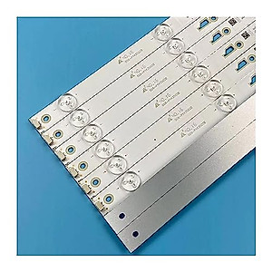 WAHRE 40pcs LED Strip Fit for TCL 49D1600 ODM 49_D1600 8 * 5 3030C LX20160826 49L510U18 49E301 49U3600C CRH-AT493030080569QREV1.0