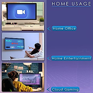 AZULLE Access4 Pro Fanless Mini PC Stick 4GB/64GB – Business & Home Portable Computer, WiFi, Windows 10 Pro, USB & Ethernet Port - Gemini Lake J4125 Processor