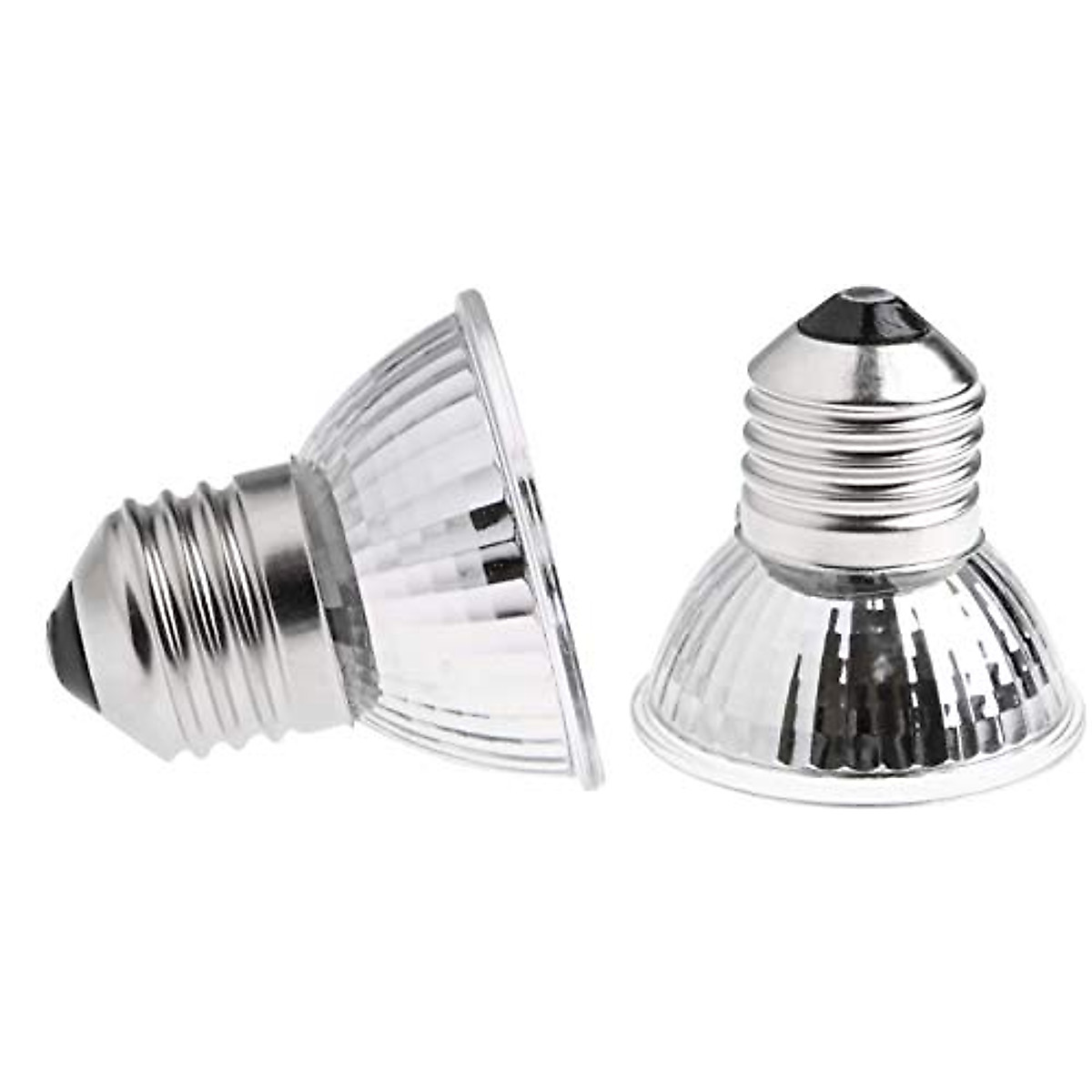 K JINGKELAI UVA UVB Reptile Light 50W UVA + UVB Full Spectrum Sun Lamp UV Heating Lamp for Turtle Aquarium Aquatic Reptile Lizard,E27/E26 Base,110V,50W,Pack of 6