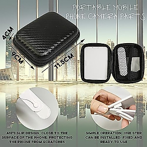 2023 New Smartphone Camera Mirror Reflection Clip Kit, Cell Phone Lens Attachments (White)