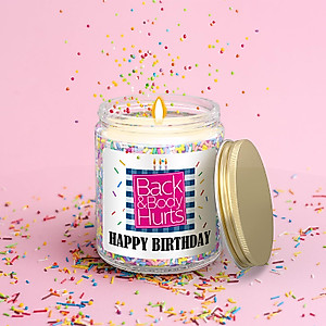 Funny Happy Birthday Candle Gifts for Women Men, Best Friend Birthday Gifts Ideas for Her Him Friendship Gifts 16th 21th 30th 40th 50th 60th Birthday Gift for Friends Female Coworker Sister Mom Bestie