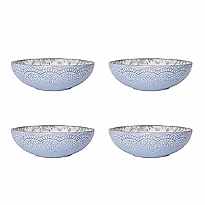 Pfaltzgraff Gabriela Gray 16-Piece Stoneware Dinnerware Set, Service for 4 - ,Gabriela Grey