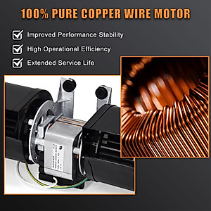 GFK-160A GFK-160 Fireplace Blower Fan Kit for Heat N Glo, Quadra-Fire, Heatilator, Superior, Majestic, GTI Fireplaces, DV3732, Quadra-Fire 7100, Heat N Glo 6000CLX, SL-750TR Blower Fan Kit