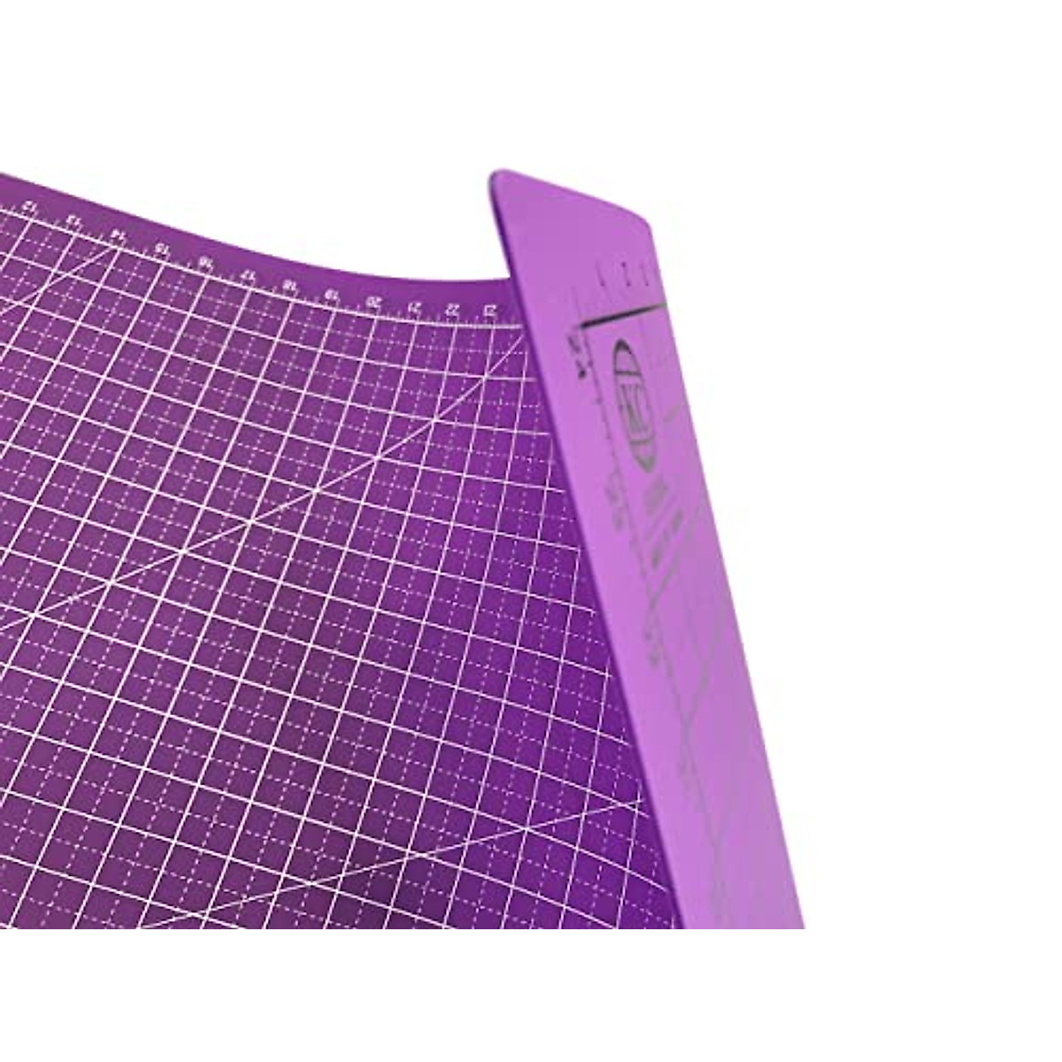 KC GLOBAL A2 (25"x19") Professional Grade Self-Healing Cutting Mat (Purple) - Odor-Free, Double-Sided, eco-Friendly, Durable. Premium Desk mat for Crafting, Sewing, Quilting and Art Projects