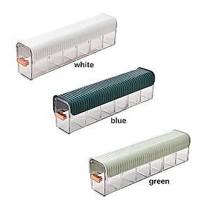 YUIOP Underwear Drawer Organizer, Wall Mount Storage Boxes Sock Acrylic Organizers Anti Dust Storage Boxes for Closet, Bedroom, Wall, Office, Kitchen(#3)