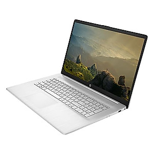 HP 2023 Newest 17 Laptop, 17.3" HD+ Touchscreen, AMD Ryzen 7 7730U Processor (Beats i7-1260P), 64GB RAM, 1TB PCIe SSD, Backlit Keyboard, Wi-Fi 6, Webcam, HDMI, Windows 11 Home, Silver