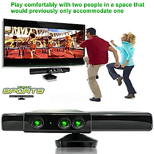 OSTENT Super Zoom Wide-Angle Lens Sensor Range Reduction Adapter for Microsoft Xbox 360 Kinect