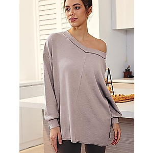 Trendy Queen Womens Oversized Sweatshirts Sweaters Casual Pullover Loose Long Sleeve Tops Shirts Clothes