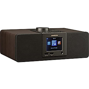 Sangean WFR-32 7-Watt Stereo Wood Cabinet Wi-Fi Internet Radio Media Center with Bluetooth
