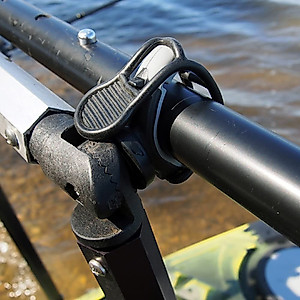 RAILBLAZA G-Hold 50 mm Black Push Pole, Fishing Net Holder