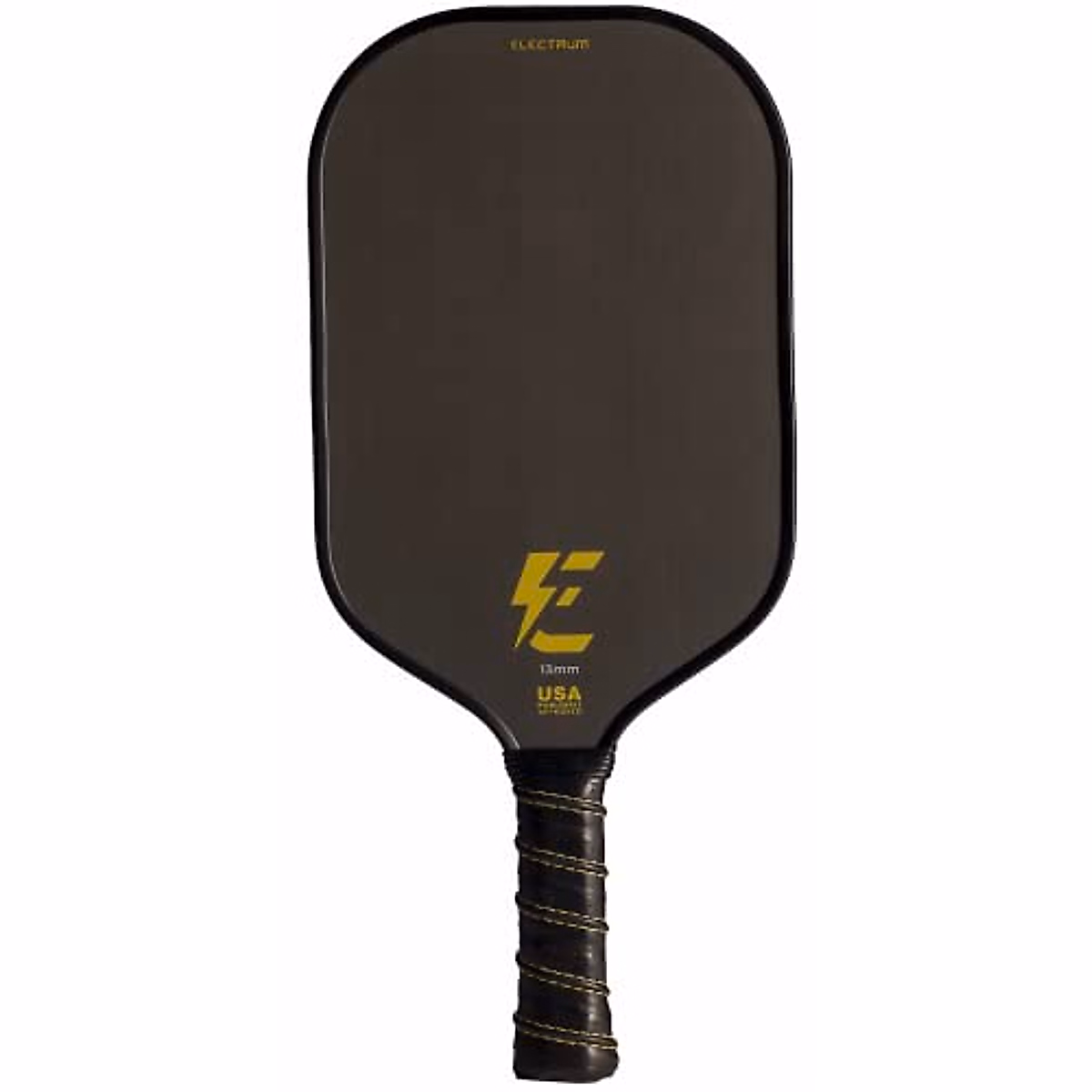 Electrum Model E 13mm Pickleball Paddle USAPA Approved | Carbon Fiber Surface | Polypropylene Honeycomb Core | Paddle for Spin and Power
