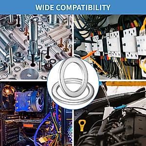 Rear Differential Fill & Drain Plug Gaskets Crush Washers Seals Rings Compatible with Hon da Accord Acura Civic Ridgeline Odyssey CRV CR-V Pilot Fit Element, for The Part# 94109-20000 90471-PX4-000