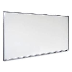 Universal 43626 Dry Erase Board, Melamine, 72 X 48, Satin-Finished Aluminum Frame