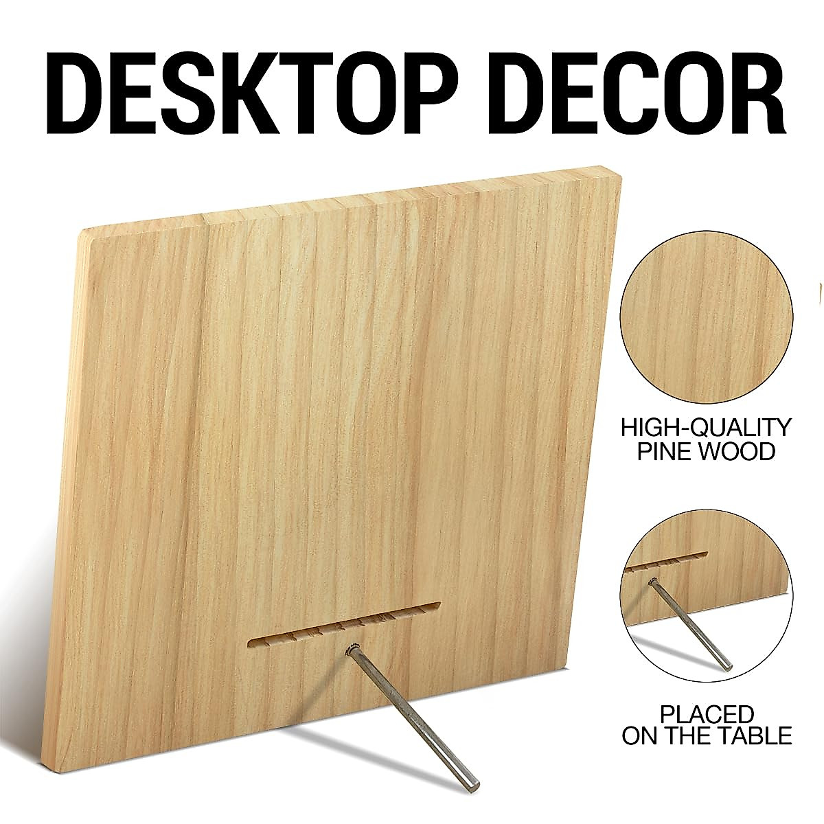 Funny Office Sign I Match Energies Office Wood Wood Plaque Tabletop Signs Decorative Desk Wall Home Office Decor 6.2 X 6.2 Inches