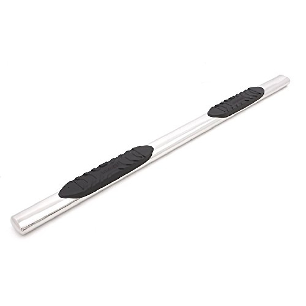 Lund 23984003 Polished Stainless Steel 5" Oval Straight Nerf Bars for 2009-2018 Dodge Ram 1500, 2010-2018 Ram 2500/3500 Crew Cab