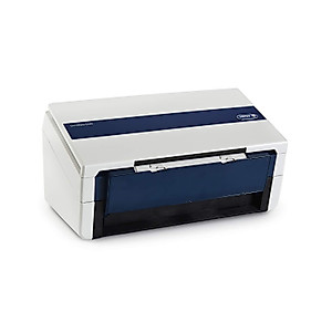 Visioneer Xerox DocuMate 6440 Duplex Document Scanner for PC and Mac, Automatic Document Feeder (ADF), white & navy (XDM6440-U)
