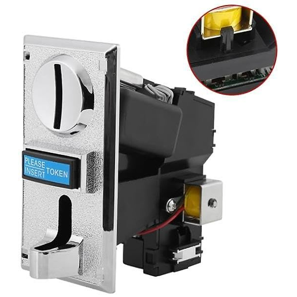 Multi Acceptor for Vending Machines - Arcade Game Selector Mechanism - Slot Acceptance Device for Arcade - Ideal Acceptor Mechanism for Arcades